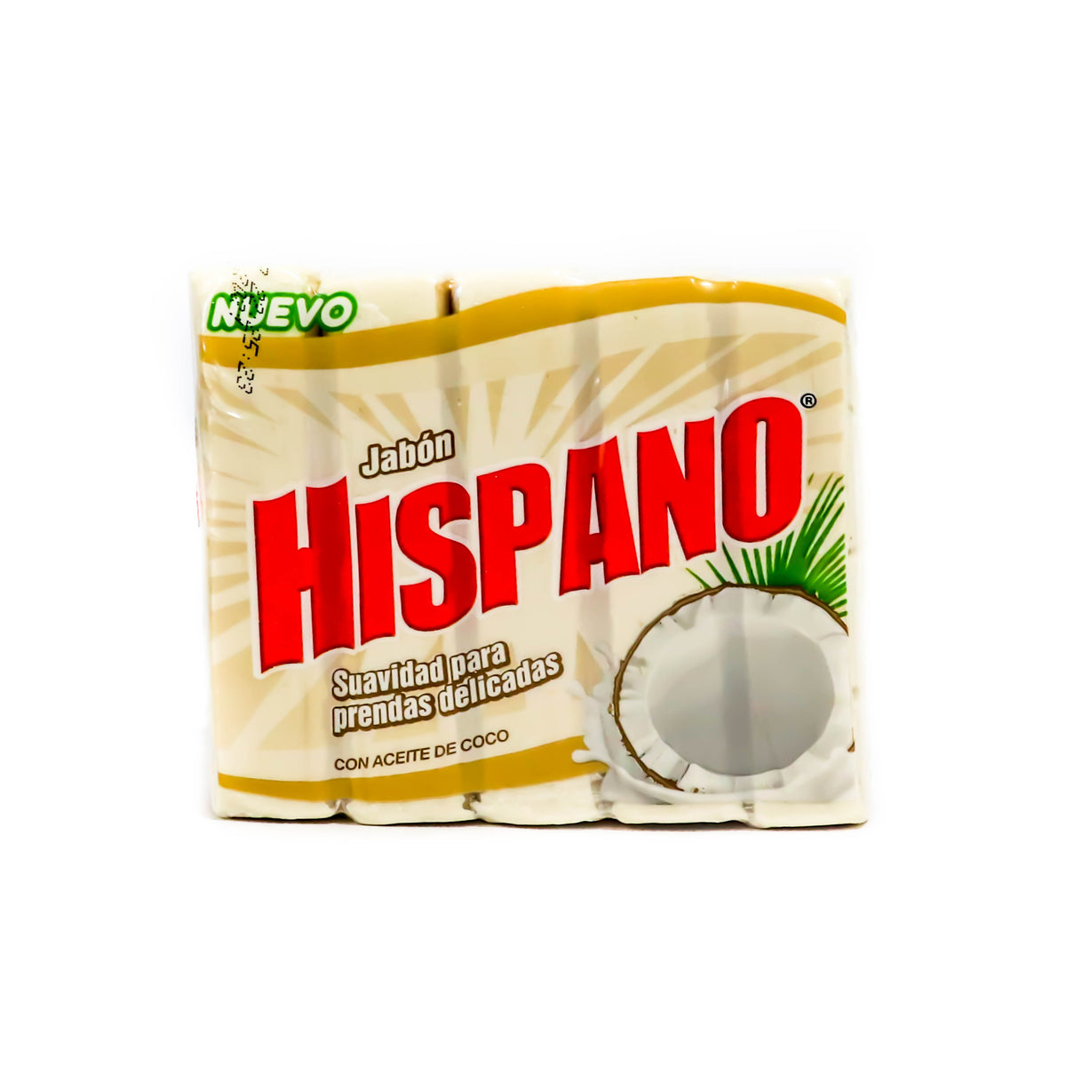 Hispano Bar Soap Coconut 10 ct / 5 pk – Mega Sales Detergents