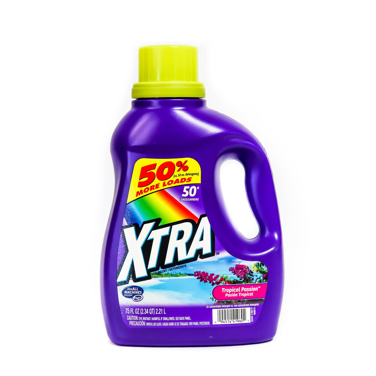Xtra Liquid Detergent Tropical 6 ct / 75 oz – Mega Sales Detergent ...